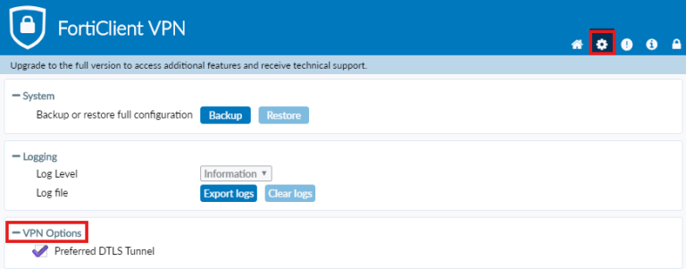 FortiClient DTLS Kullanımı
